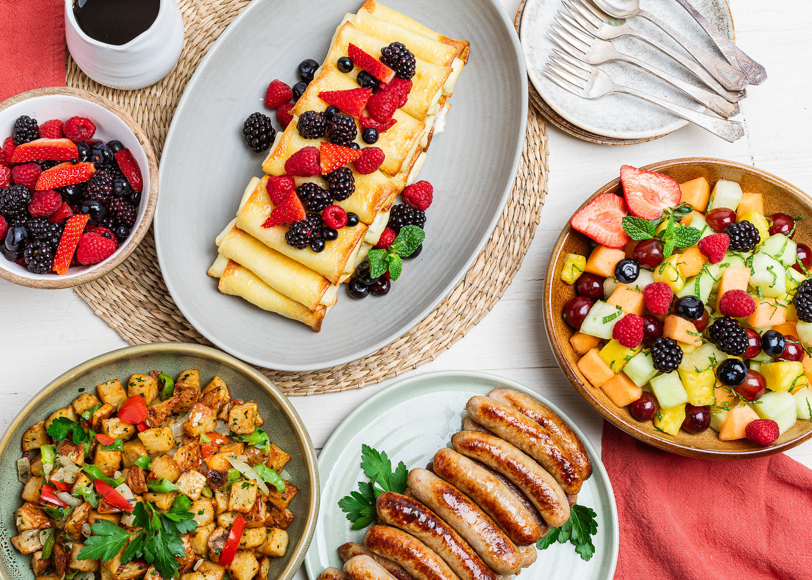 Hot Breakfast Catering Menu | Gourmondo Cafe & Catering