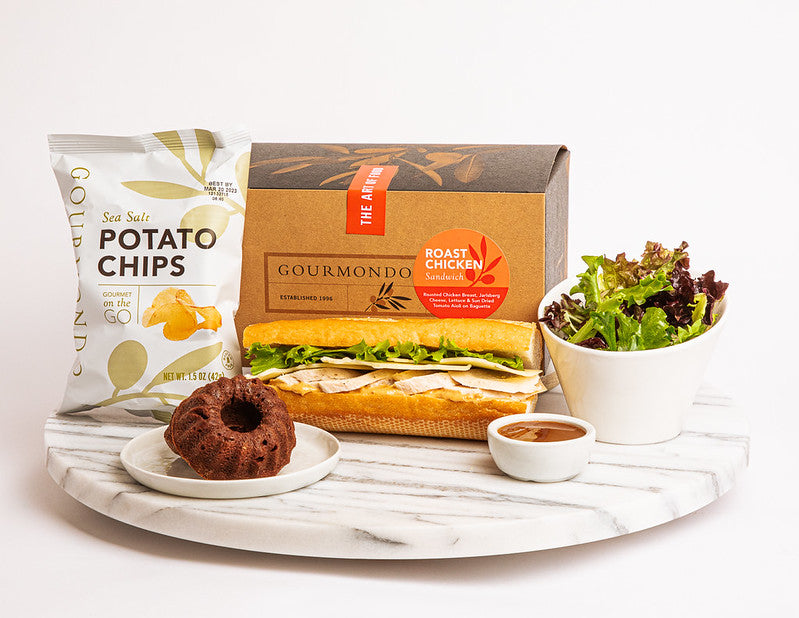 Roast Chicken Sandwich Box Lunch – Gourmondo Cafe & Catering