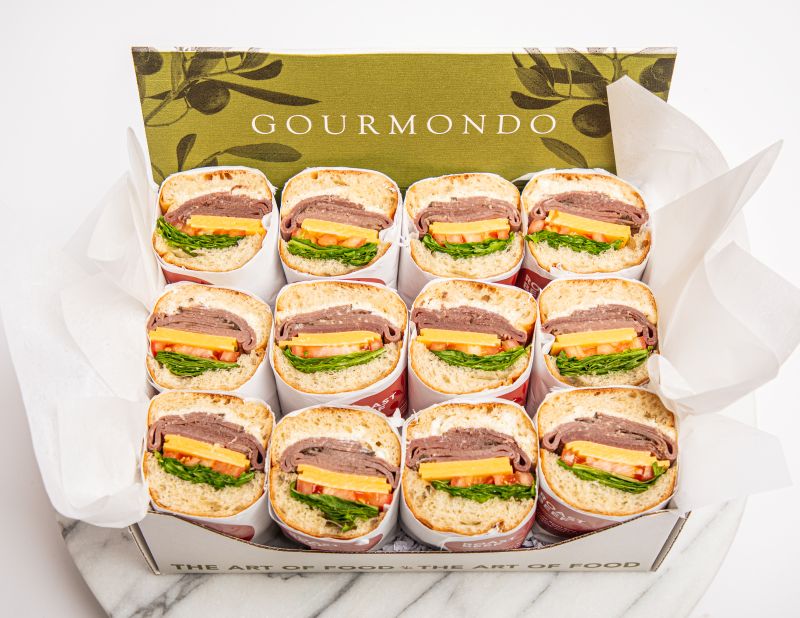 Roast Beef Sandwich Platter – Gourmondo Cafe & Catering