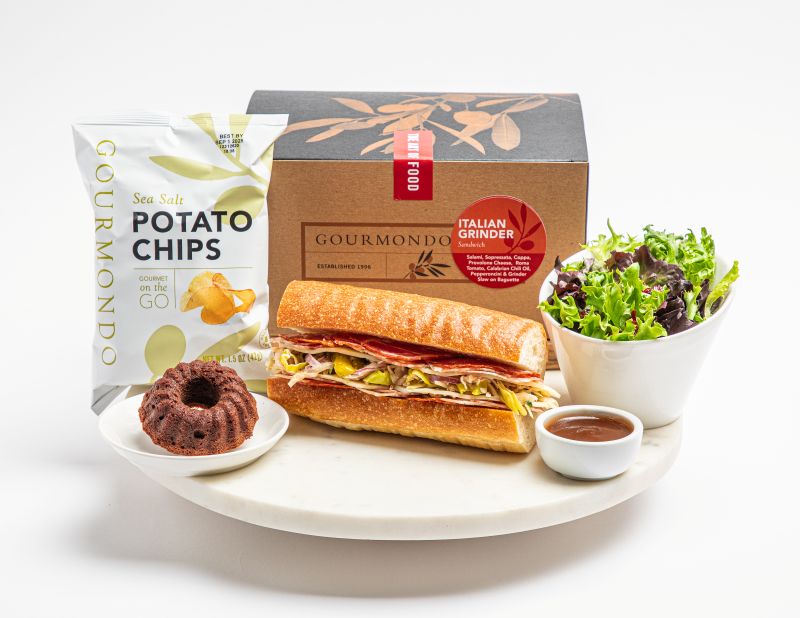 The Italian Grinder Sandwich Box Lunch – Gourmondo Cafe & Catering