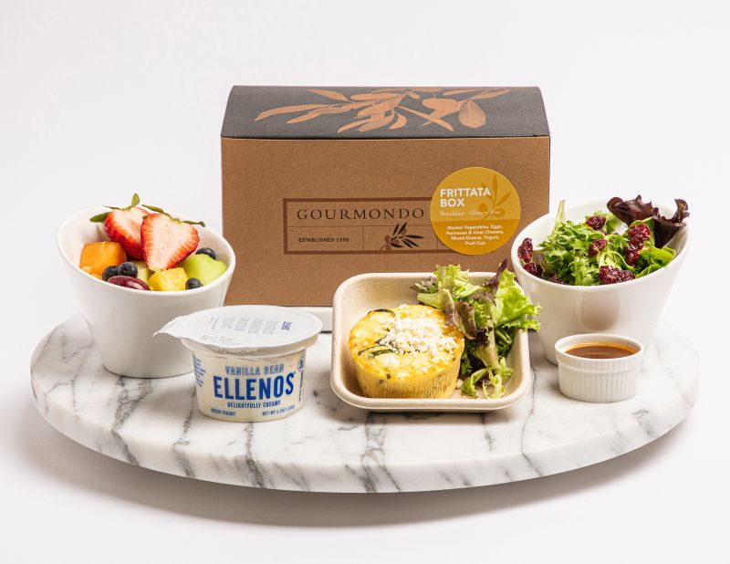 The Vegetable Frittata Box | Gourmondo Cafe & Catering